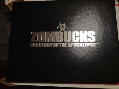 20 ROUNDS ZOMBUCKS PROVIDENT METALS COMPLETE SET 1OZ 999 SILVER COPPER ...
