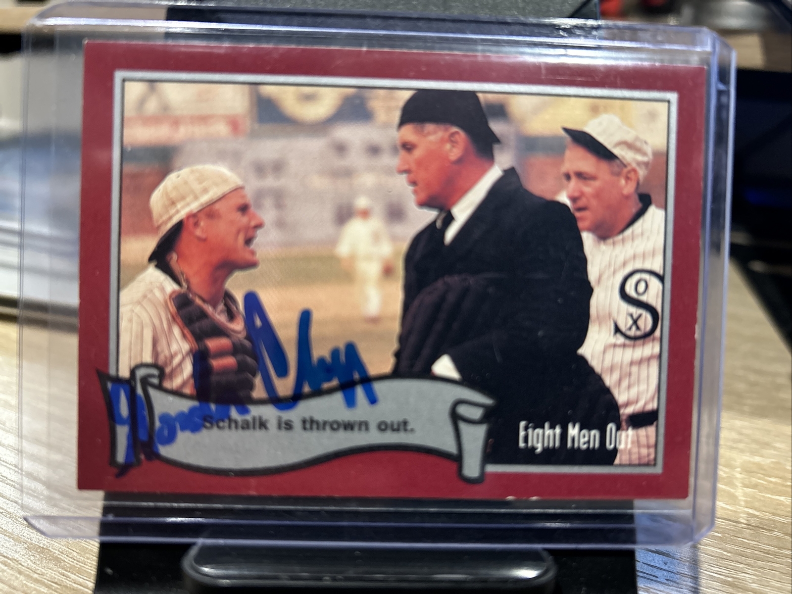Gordon Clapp Signed Eight Men Out Ray Schalk Card - autographed | eBay