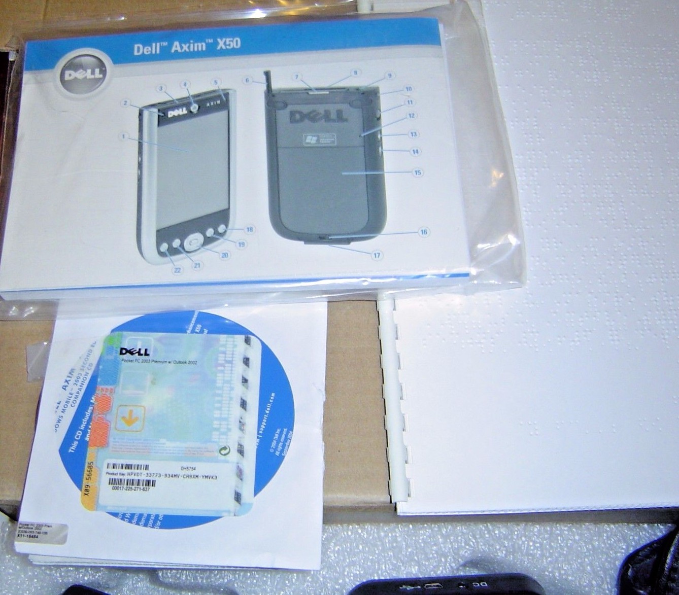 Humanware Dell Axim x50 Maestro Handheld PC for blind | eBay