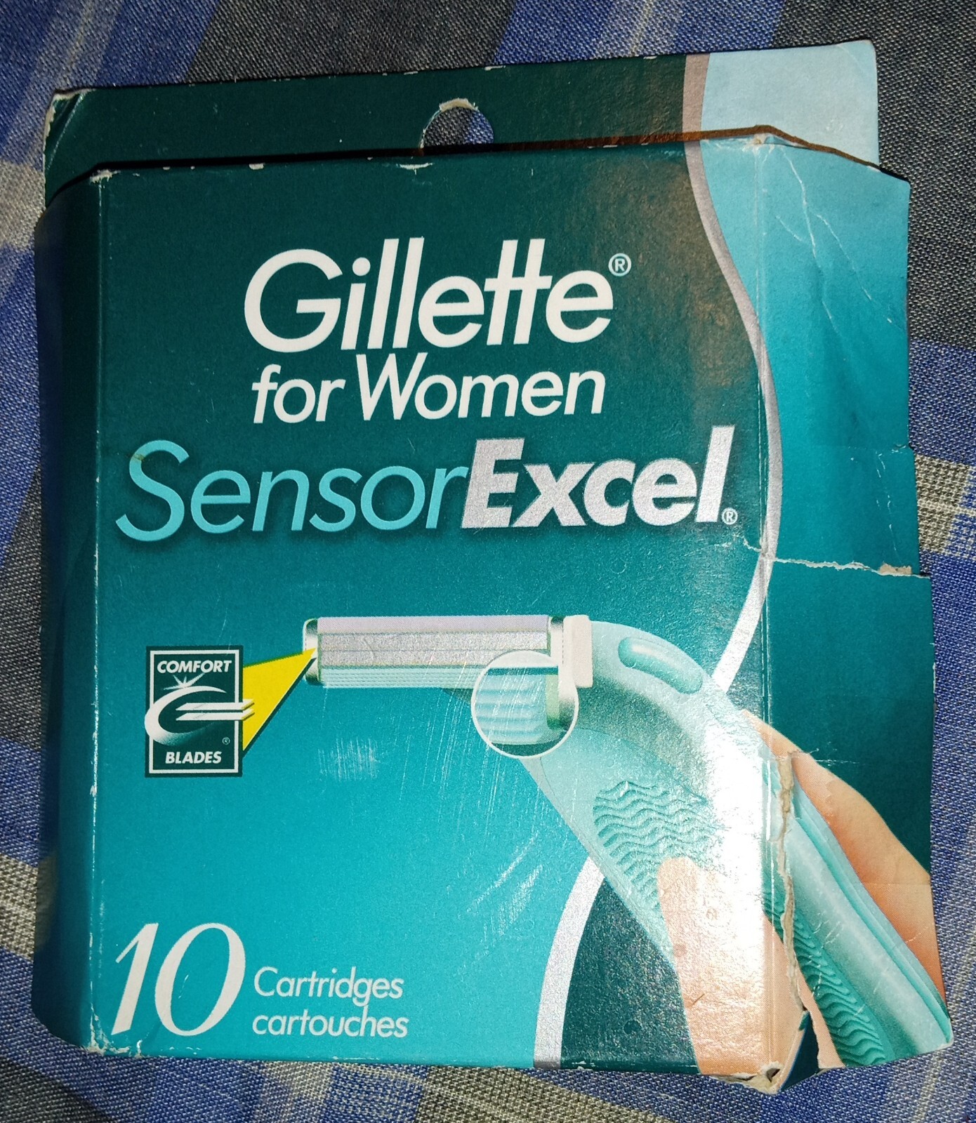 Gillette Sensor Excel for Women Razor Blade Cartridges 10 Pieces for ...