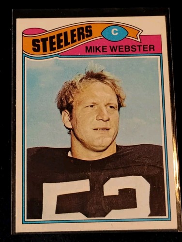 1977 Topps Football - #99 Mike Webster (RC) - Pittsburgh Steelers Ex ...