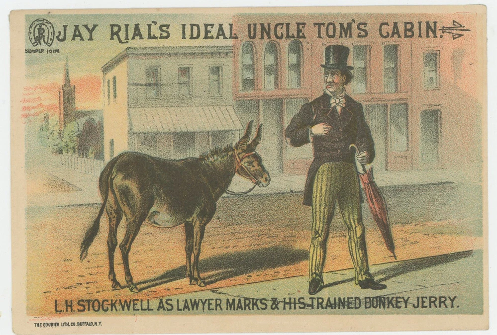 Uncle Toms Cabin Political Cartoon