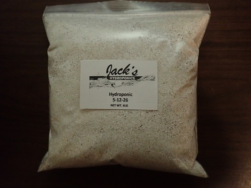6lb Jacks 321 Hydroponic Fertilizer Nutrients 5-12-26 Part A | eBay