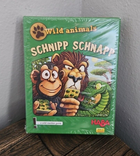 Schnipp Schnapp HABA Wild Animals Card Game | eBay