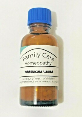 ARSENICUM ALBUM 6C 9C 30C 200C 1M Homeopathic Remedy 8g/16g/25g &10ML ...