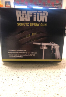 U-POL RAPTOR GRAVITEX BED LINER SPRAY GUN STONECHIP SCHUTZ GUN/1 ...