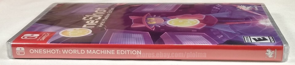 ONESHOT: WORLD MACHINE EDITION New NINTENDO SWITCH Game ESRB Release ...