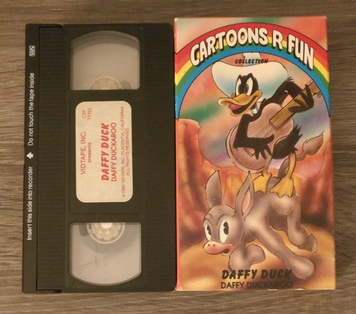 DAFFY DUCK - DAFFY DUCKAROO 'CARTOONS ARE FUN (VHS COLLECTION) | eBay