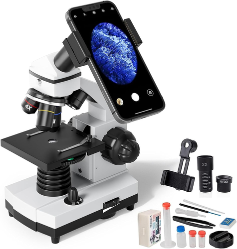 Microscope for Students 100-2000X Powerful Biological Educational ...