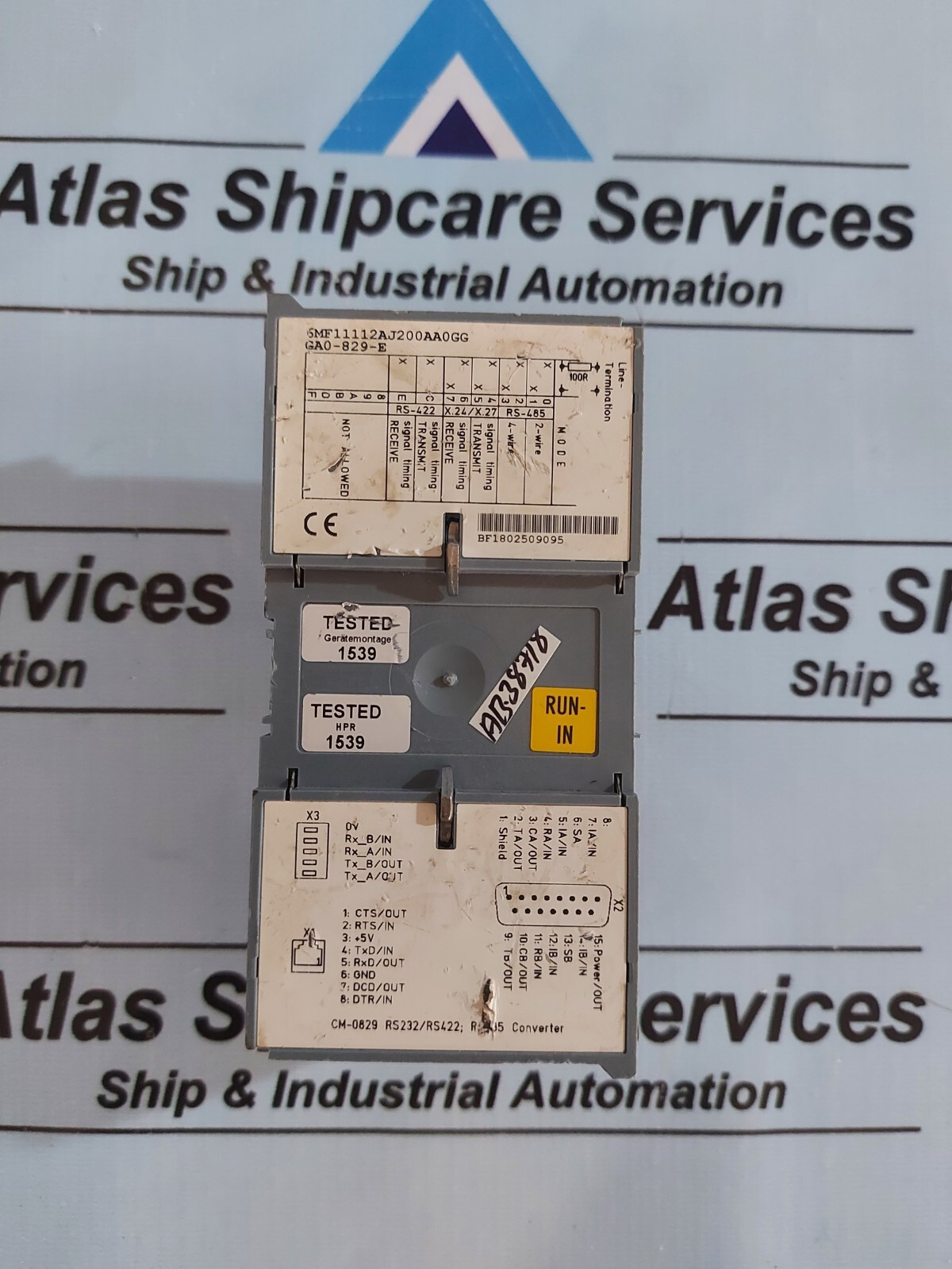 Siemens SICAM CM-0829 RS232/RS422 RS485 Convertor Module for sale ...
