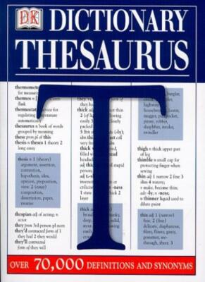 Pocket Dictionary/Thesaurus (Pockets) By Dorling Kindersley Corp | eBay