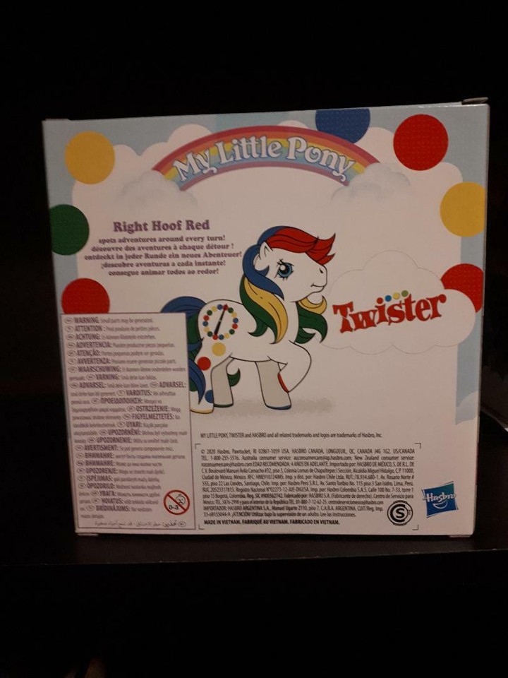 My Little Pony Twister Right hoof Red Crossover MIB HASBRO 2020 In Hand ...