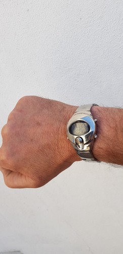 1990S PULSAR SPOON W520 RETRO DIGITAL WATCH, SOME WEAR BUT ALL WORKING ...