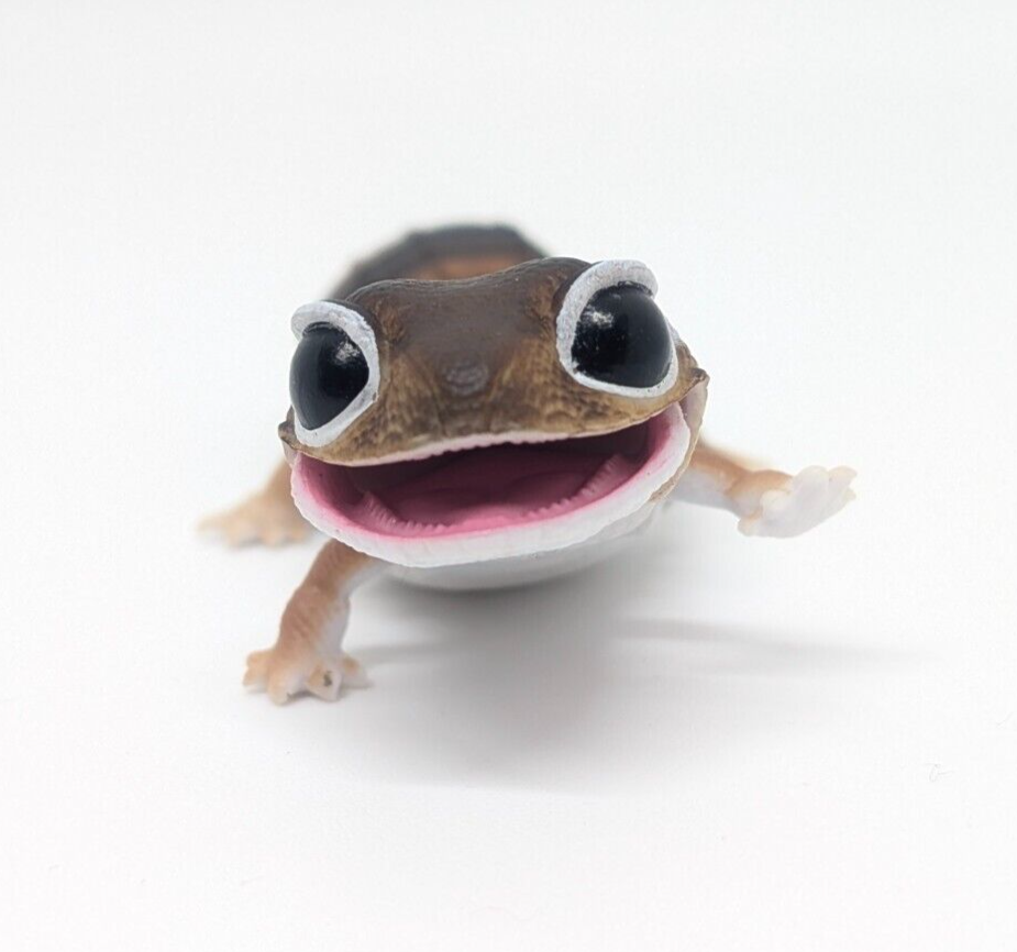 Japan Bandai Gashapon African Fat-tailed Gecko 3.9in Deformed Mini ...