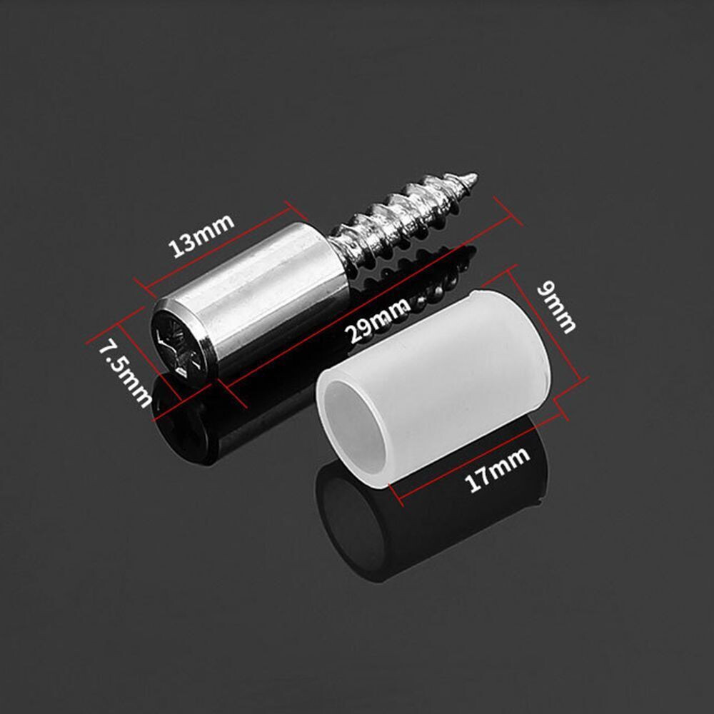 Self-Tapping Screws Cabinet Laminate Support Screws Pegs with Non-Slip ...