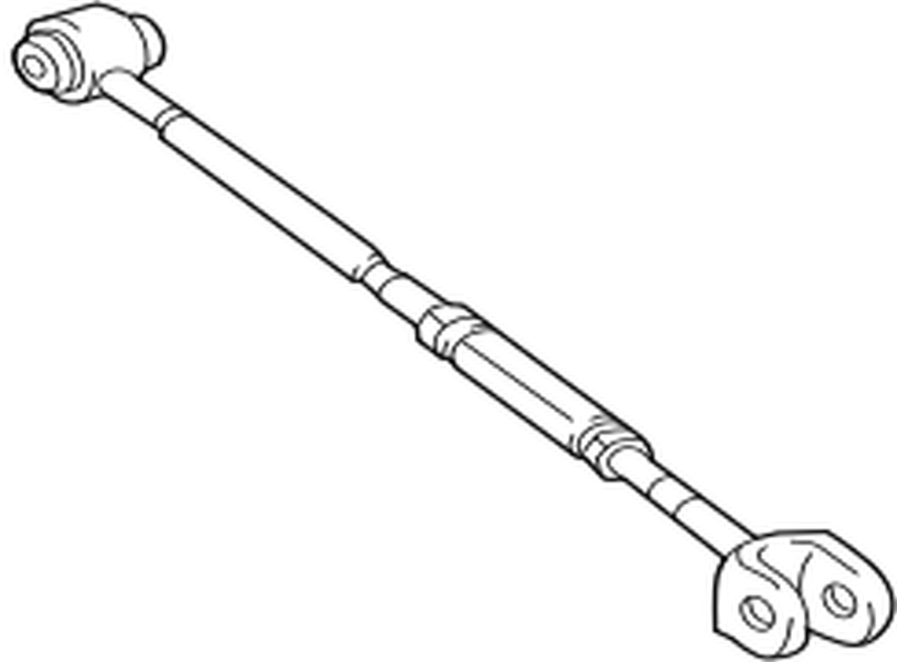 48740-33110 Toyota Arm assy, rear suspension, no.2 lh 4874033110, New ...