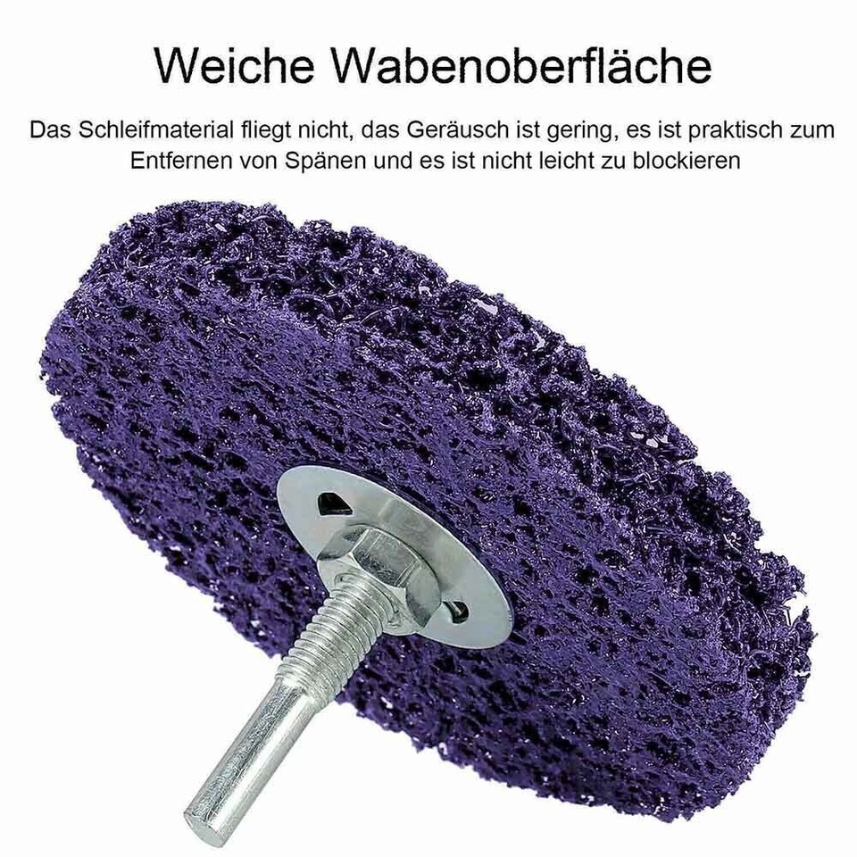 5 Tlg. Satz CSD Scheibe CBS Schleifscheibe Reinigungsscheibe 6*100mm ...