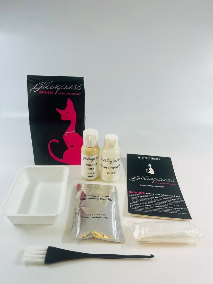 Womens Bikini Pubic Hair Dye Fun Color Permanent Intimate Area Red Pink ...