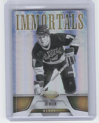 2011-12 Panini Certified Joe Mullen #156 Immortals Mirror Gold /25 Blues | eBay