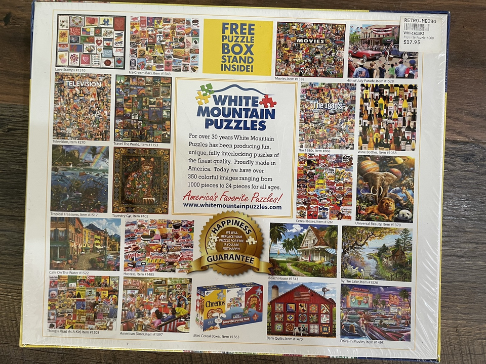 1000 Piece PUZZLE Popsicle FUDGESICLE Pop Ups Fruit Pots CYCLONE ...