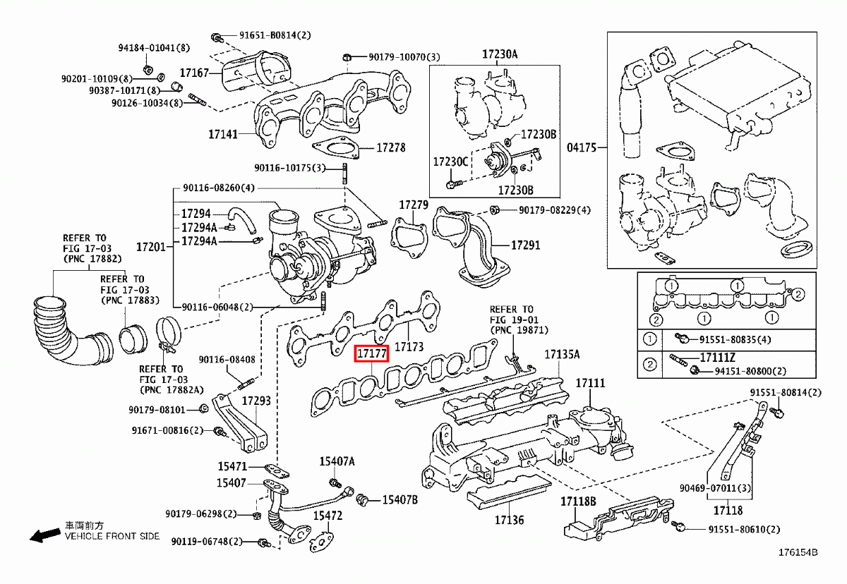 Genuine Fortuner KUN61 KUN60 KUN51 KUN50 2KD 1KD Intake Manifold Inlet ...