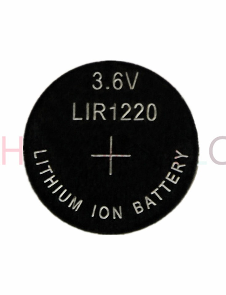 1 pcs LIR1220 1220 Bulk 3.6V Rechargeable LIR Genuine Lithium Battery ...