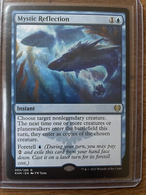 Mystic Reflection #69 MTG KHM MINT NP BN Kaldheim Magic The Gathering ...