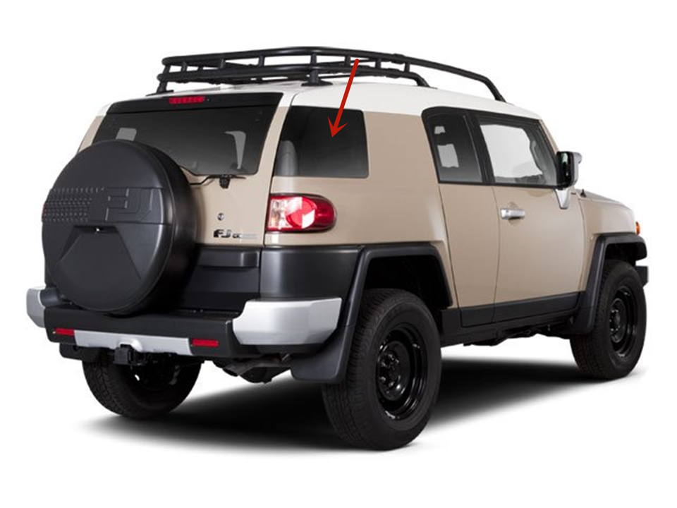 Fits 2007-2014 Toyota FJ Cruiser Passenger Side Right Rear Quarter ...