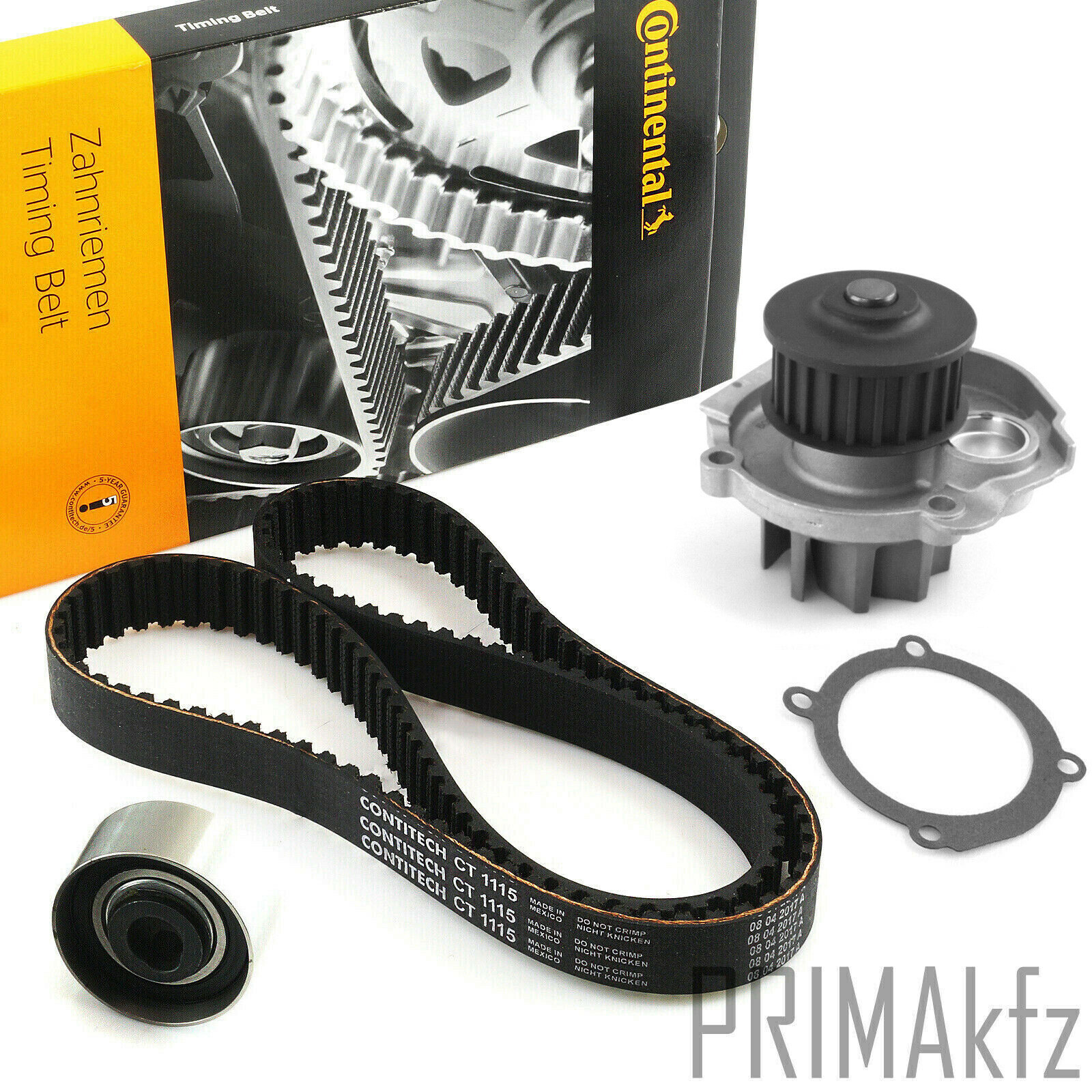CONTI CT1115 Zahnriemen + Wasserpumpe Spannrolle für FIAT Panda Doblo 1.2 1.4 | eBay.de