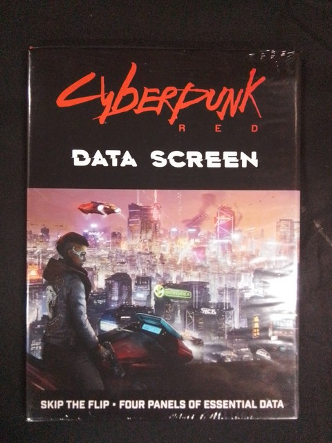 Cyberpunk Red Data Screen by R. Talsorian Games (2021, Ringbound) for ...