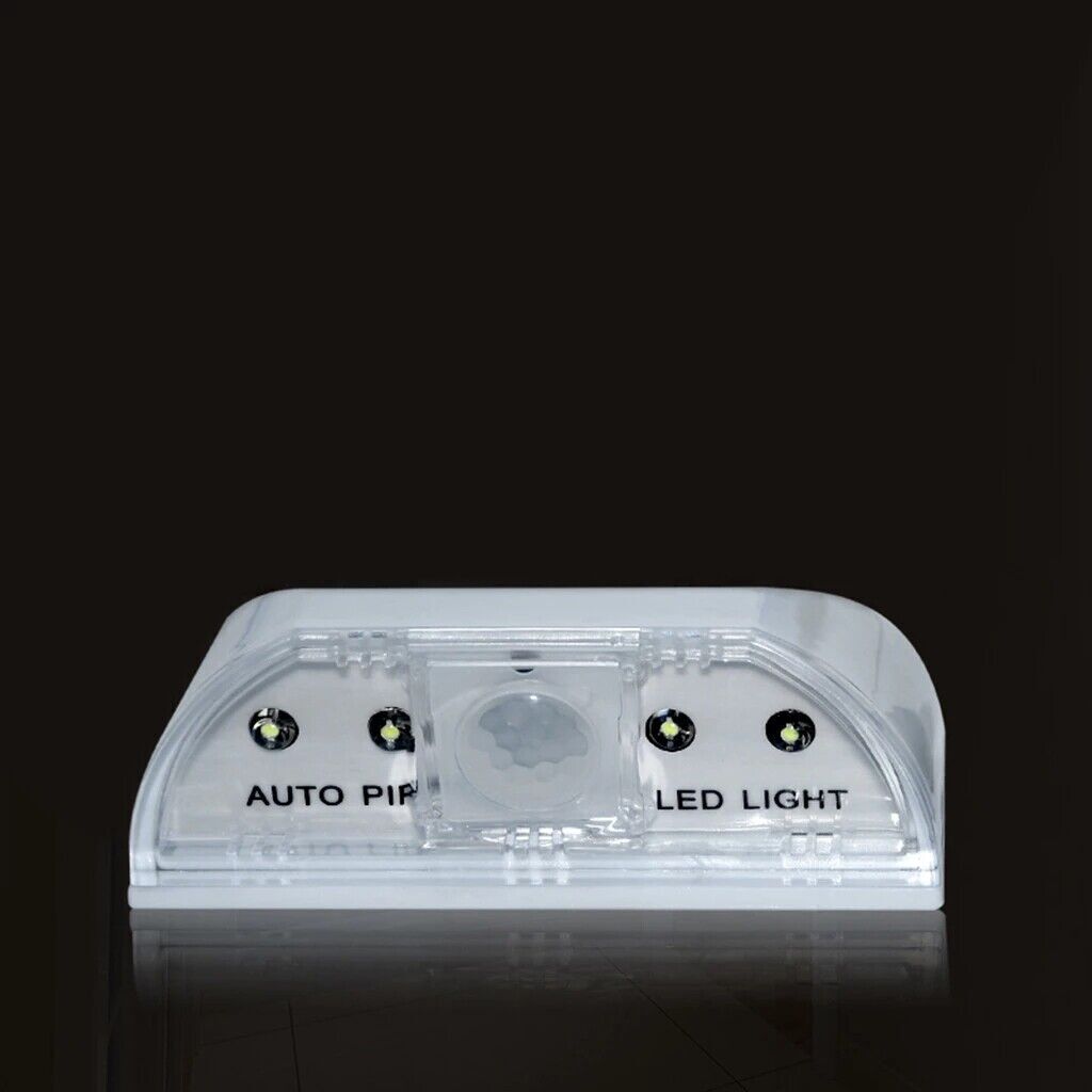 LED Sensor Light Auto PIR Infrared Wireless Keyhole Motion Detection ...