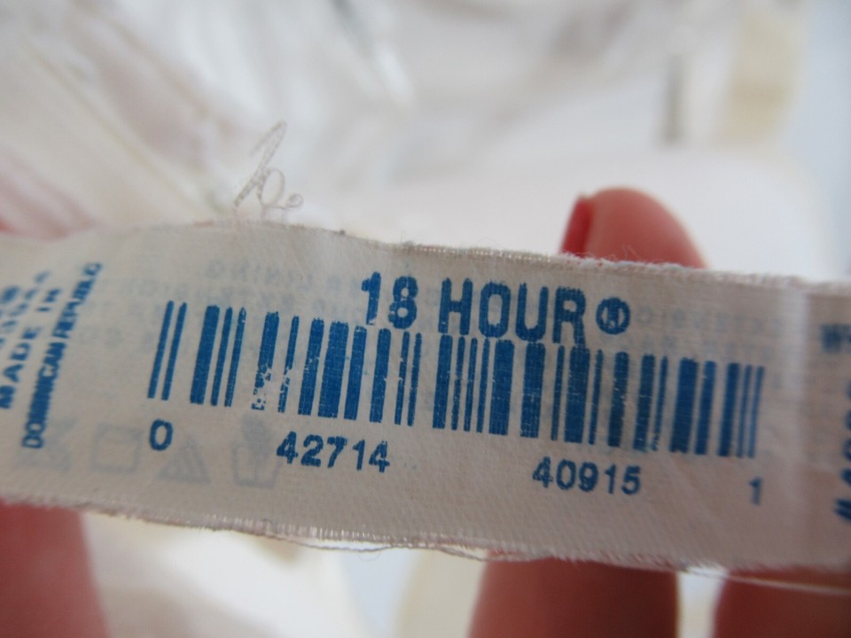 Playtex 18 Hour Comfort Lace Full Figure Wireless Bra 36B White 4088 | eBay