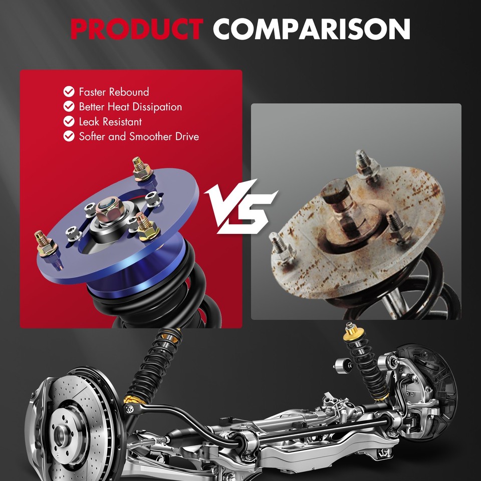 Coilovers Shocks For 1998-2006 BMW E46 3 Series Suspension Lowering ...