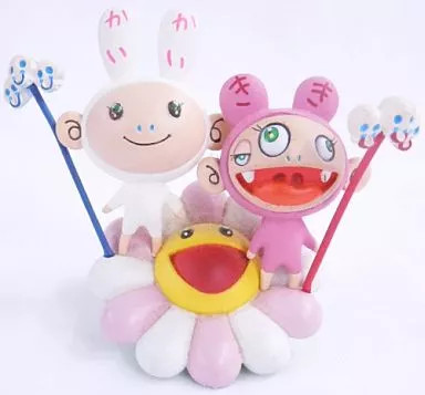 Candy Toy Trading Figure 02.Kaikai Kiki Flower /Pink. Murakami Takashi ...