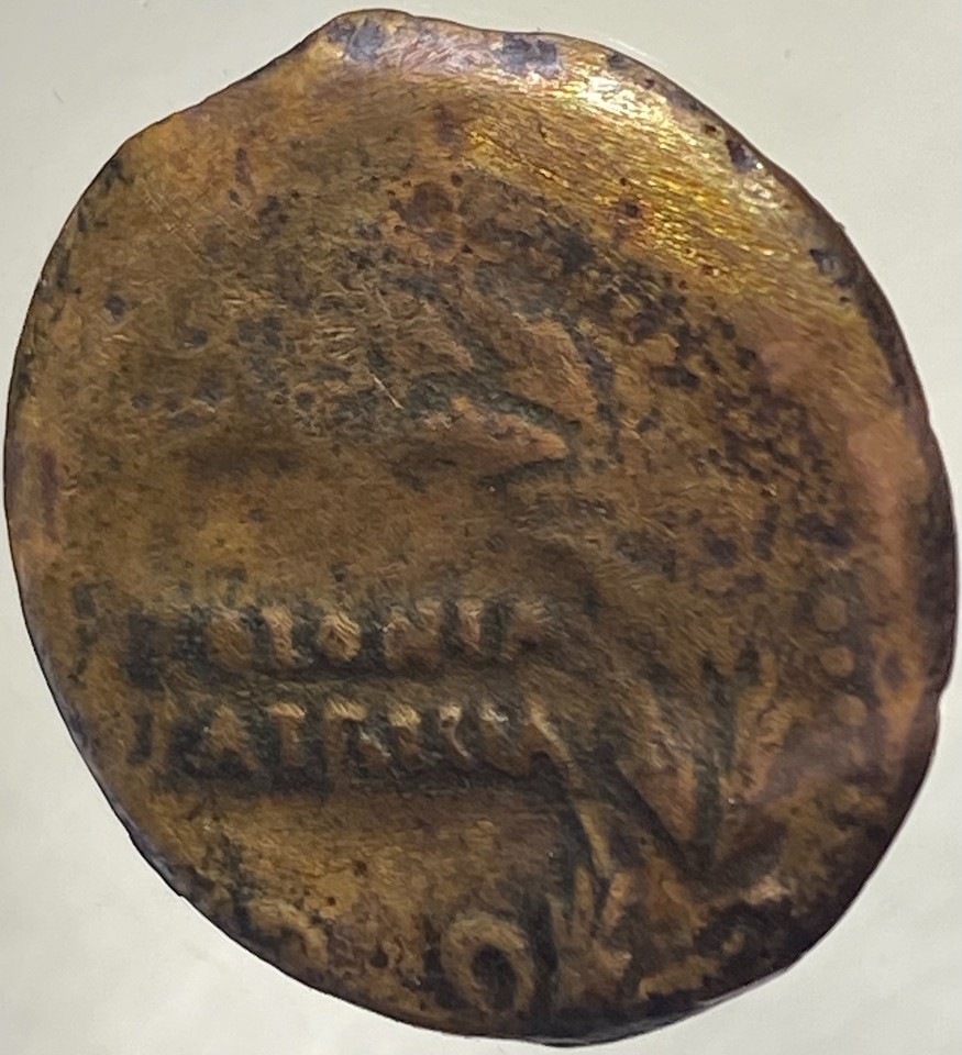 Emperor Octavian Augustus Ancient Coin 19BC-14AD Roman Province Colonia ...