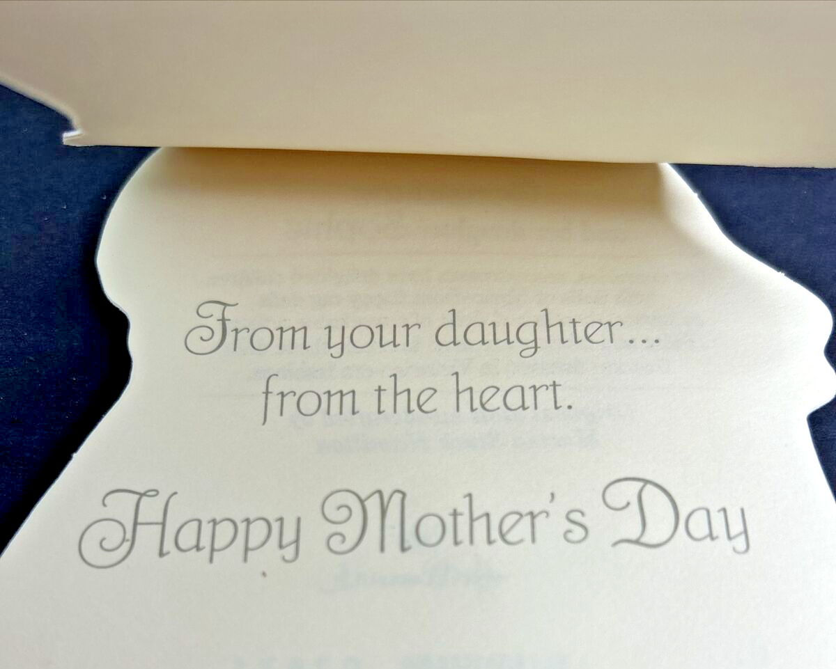 RARE Vintage Hallmark "Constance & Her Daughter Sophie" Paper Doll Card ...