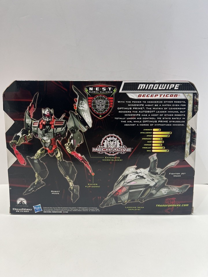 Hasbro Transformers Revenge of The Fallen Mindwipe Voyager Class MISB 653569463566 | eBay