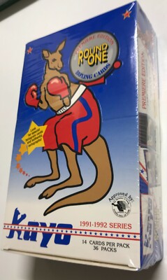 1991 Kayo Boxing Card Box "Premiere Edition" - 36 packs | eBay