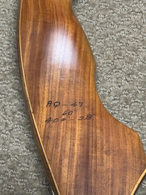 Rare 1969 Ben Pearson Mercury Hunter recurve RH bow - beautiful! | eBay