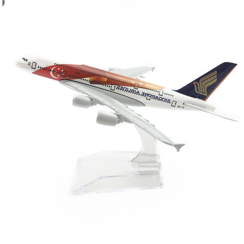 1/400 A380 Singapore Airlines SG50 Livery Civil Airliner Model Plane ...