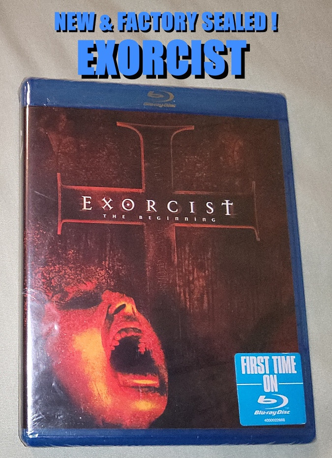 EXORCIST 1ST TIME ON BLU-RAY-THE BEGINNINGS NEW & FACTORY SEALED ! | eBay