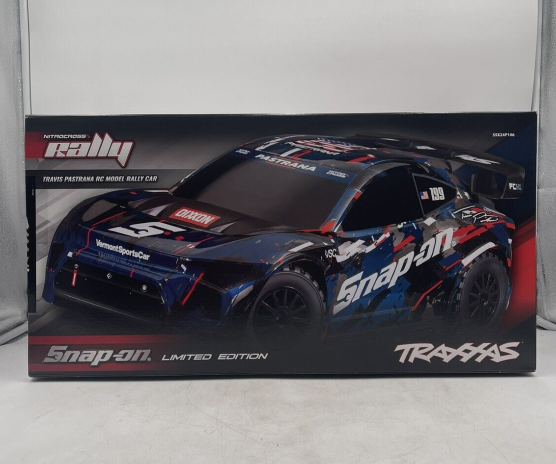 Traxxas Snap-On Limited Edition Travis Pastrana RC Nitrocross Rally Car ...