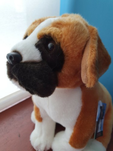 12" Boxer teddy BOXERS soft toys dogs plush toy dog teddies animals ...