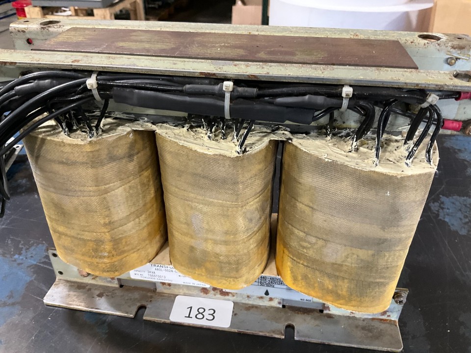 Fanuc Tokuden Sangyou A80L-0024-0025 3000 VA 3 kVA Transformer A80L ...