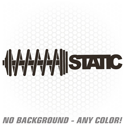 Static Vinyl Decal Sticker Scrape Euro JDM Slammed Drift stance ...