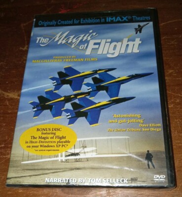 IMAX The Magic Of Flight 2 Disc DVD Set Documentary Tom Selleck NEW ...
