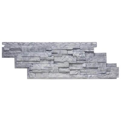 Novik Polymer Stone Siding Grigio (10-Panels Per Box 25.2sq.ft.) (13.13 ...