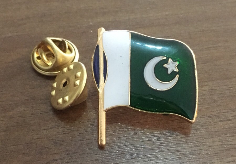Flag Of Pakistan Brooch/Badge Pin Pakistani Flag Brouch Pin 14 August ...
