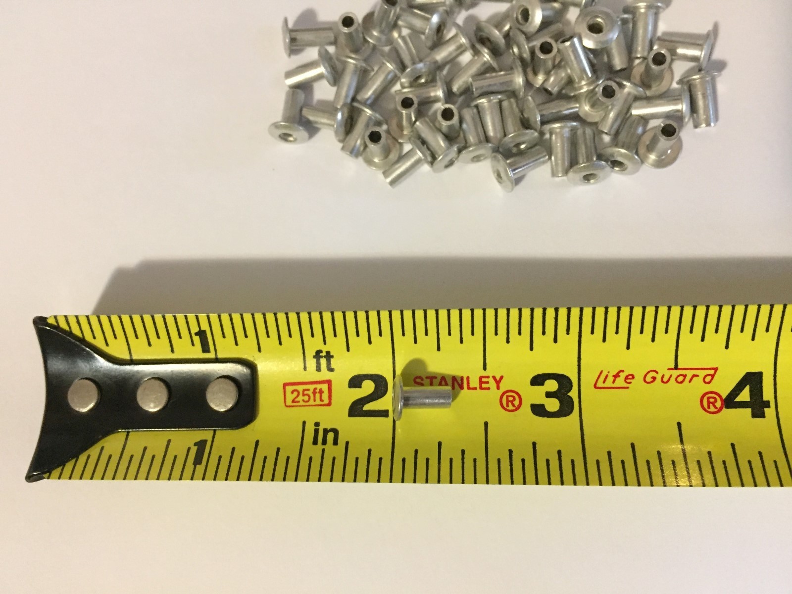 50ct. Bogdan's Tackle Supply, Buzzbait Lure Rivets, Blade Bearing ...