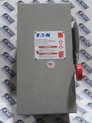 EATON CH DH221NGK Disconnect (NS) 30 Amp 240 Volt 1PH 3W Fusible ...